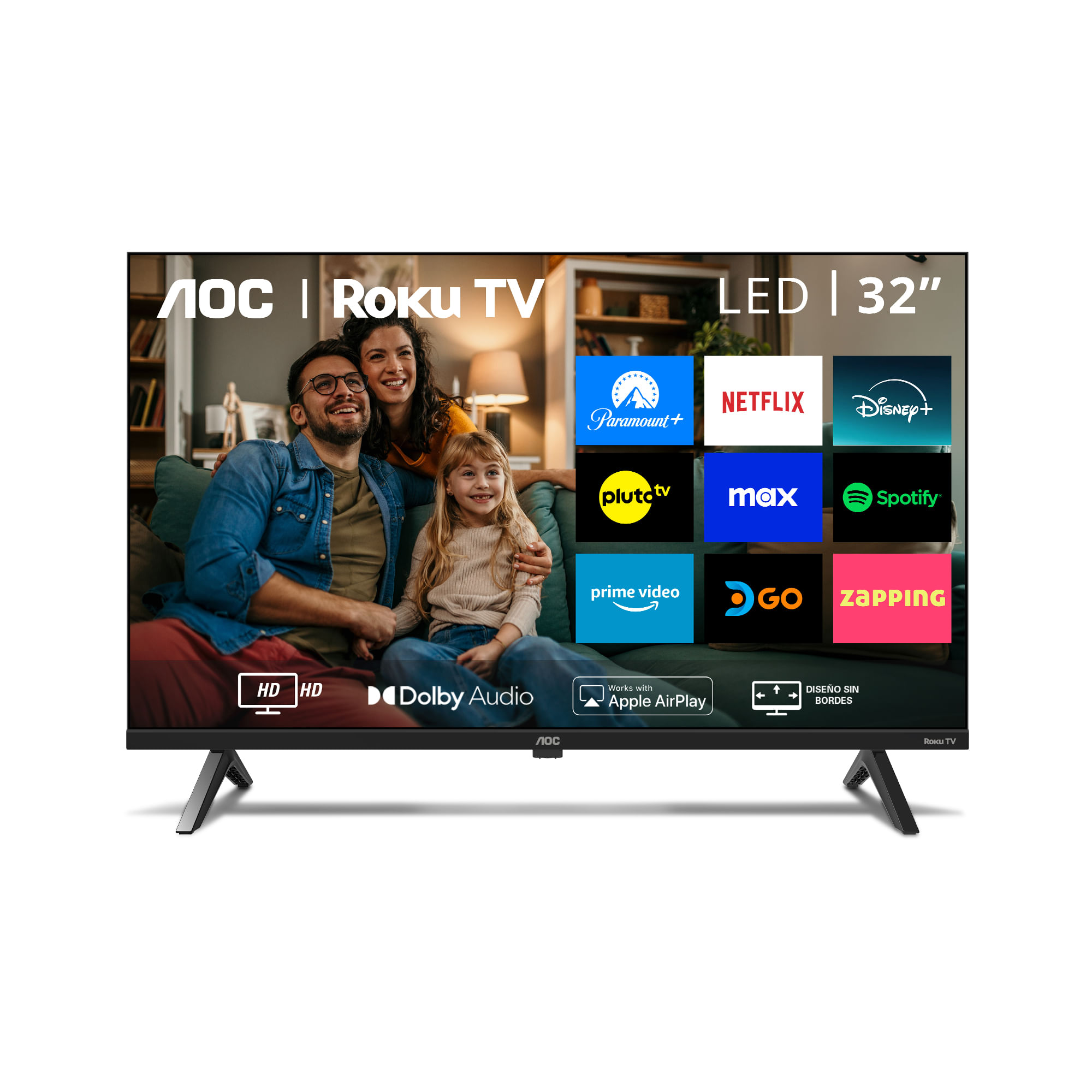 Aoc roku tv 32 store
